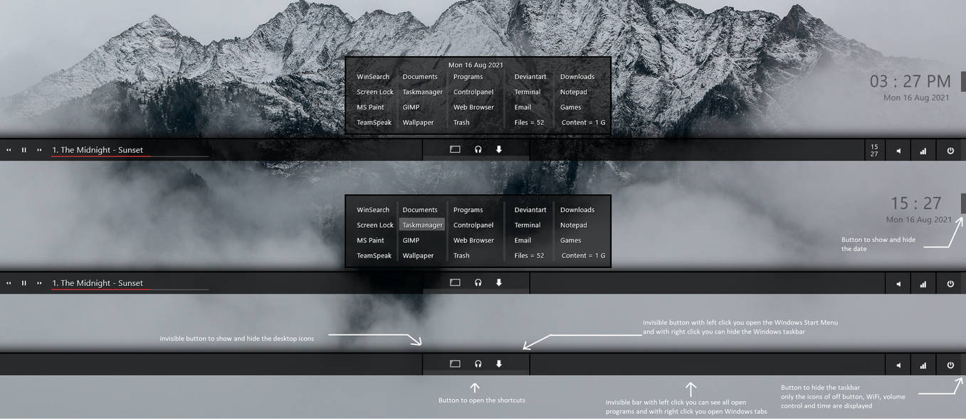 Cleaner Desktop Skin1.7 by DocBerlin77 on DeviantArt