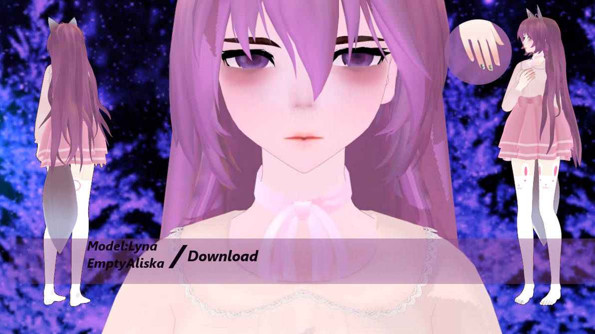 [MMD] Model Lyna Downlond by EmptyAliska on DeviantArt