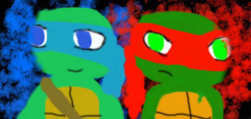 Leo and Raph by TMNTraphaelfangirl on DeviantArt