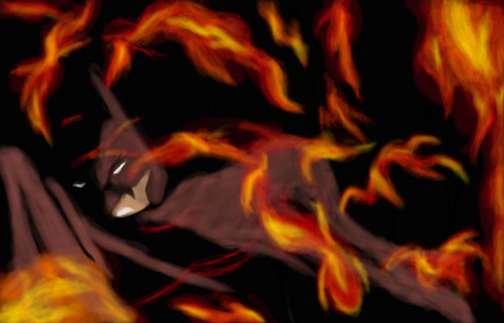 Batman Painting by El-Fox on DeviantArt