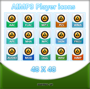 Simge 2 AIMP3 Player icons by memo-se on DeviantArt