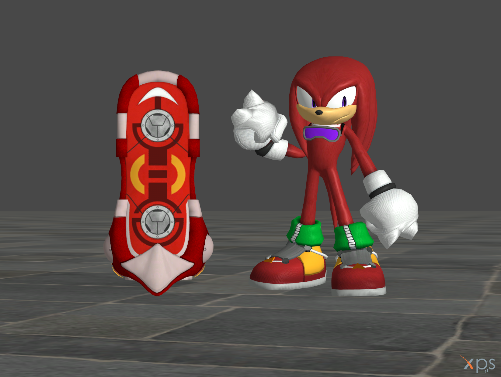 Knuckles The Echidna Sonic Riders