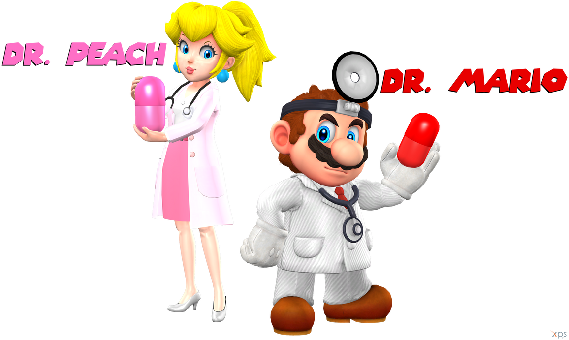 Dr Mario and Dr Peach. (Xnalara) by SpinosKingdom875 on DeviantArt