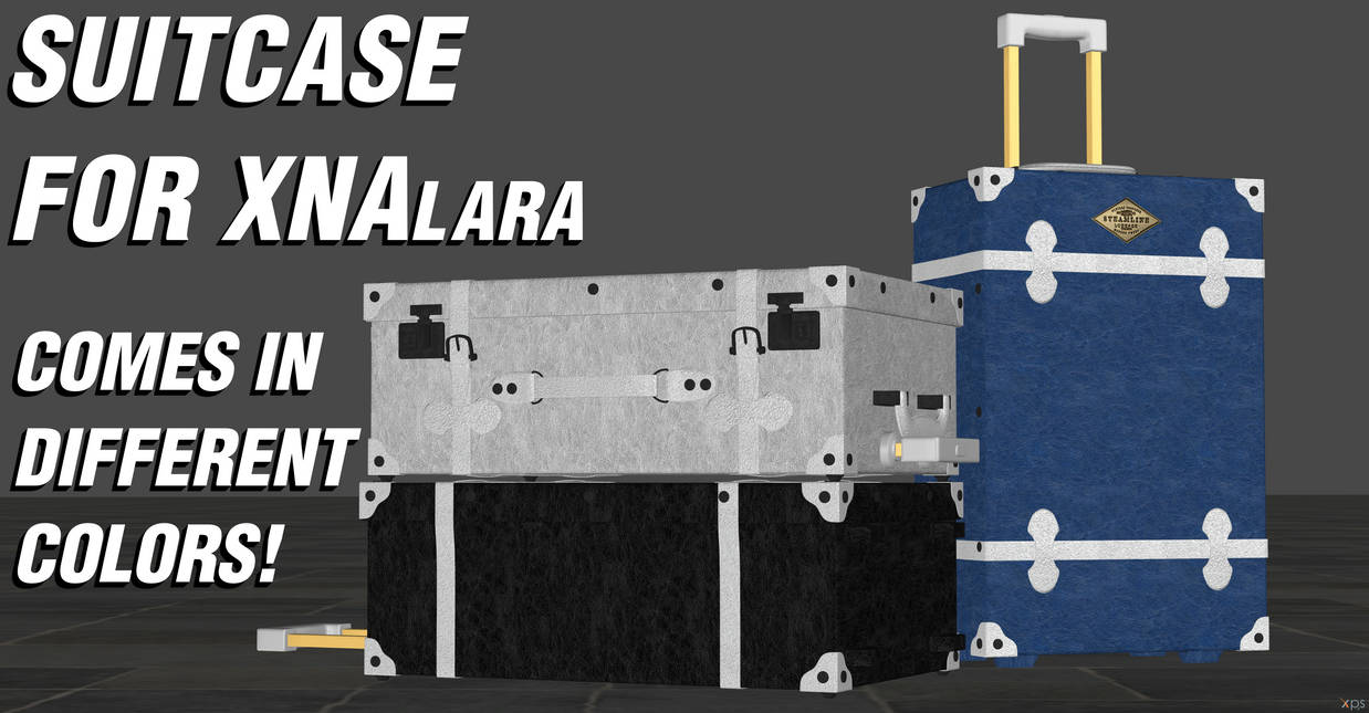 Suitcase (For XPS Posing Studio) by SpinosKingdom875 on DeviantArt