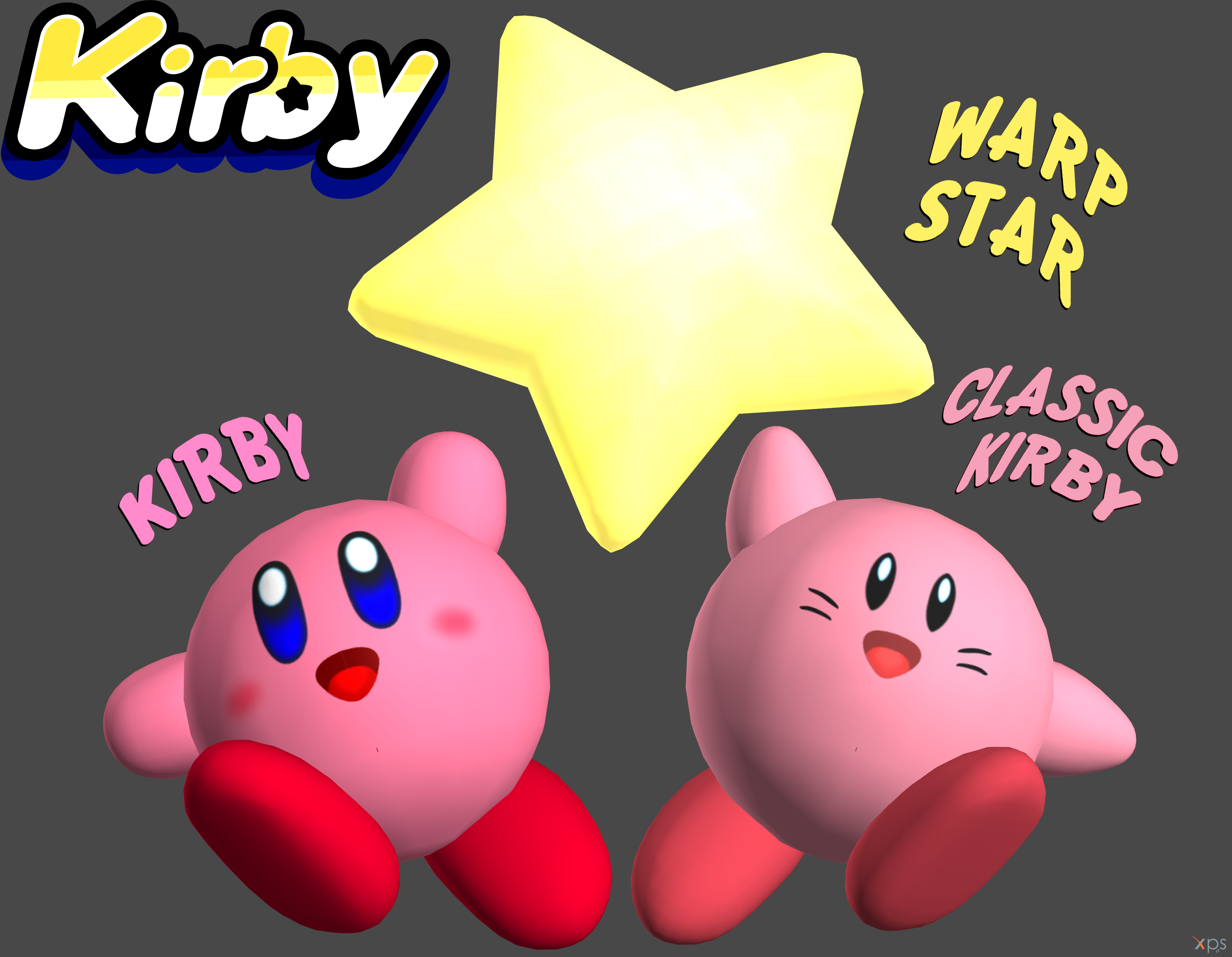 Kirby 30th Anniversary Pack (XPS) by SpinosKingdom875 on DeviantArt