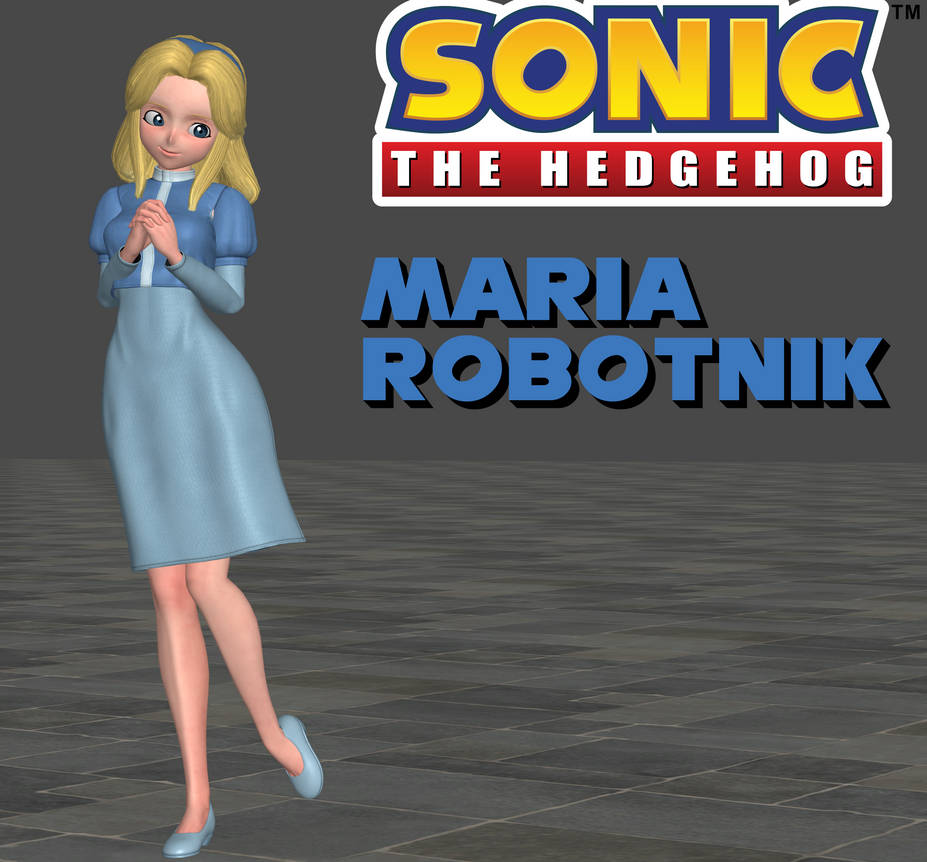 Sonic the Hedgehog: Maria Robotnik (XPS) by SpinosKingdom875 on DeviantArt