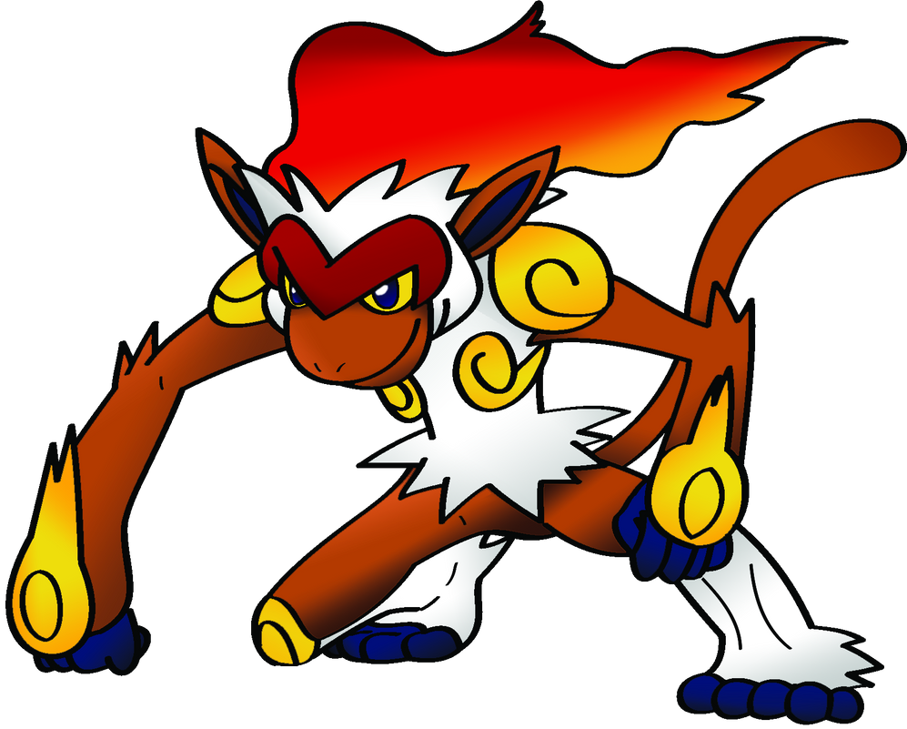 Infernape - The Flame Pokemon! by RealScyler on DeviantArt