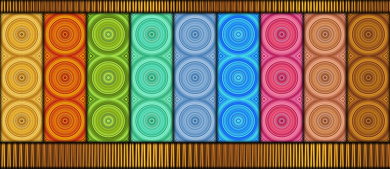 Color Crazy Circles by allison731 on DeviantArt