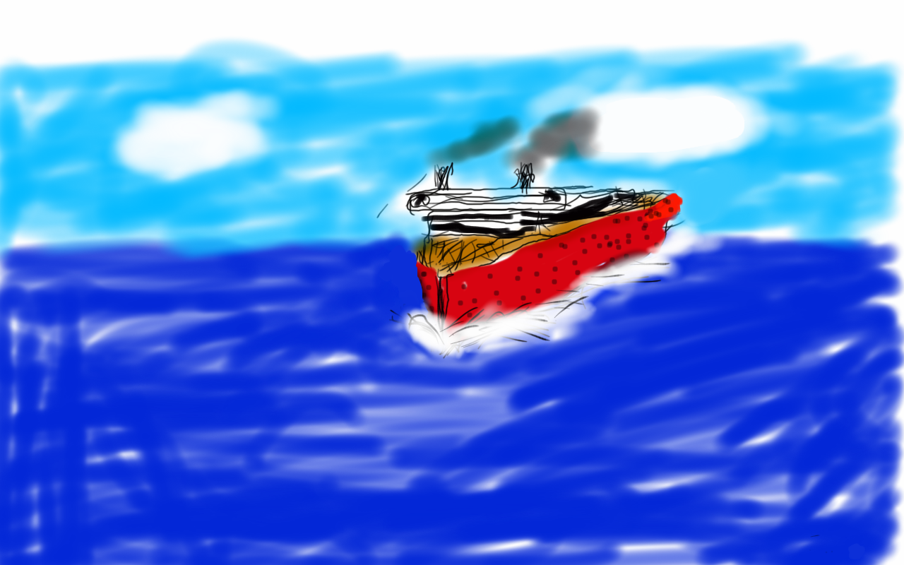 SS Oceanic Sketch by UltraStallion on DeviantArt
