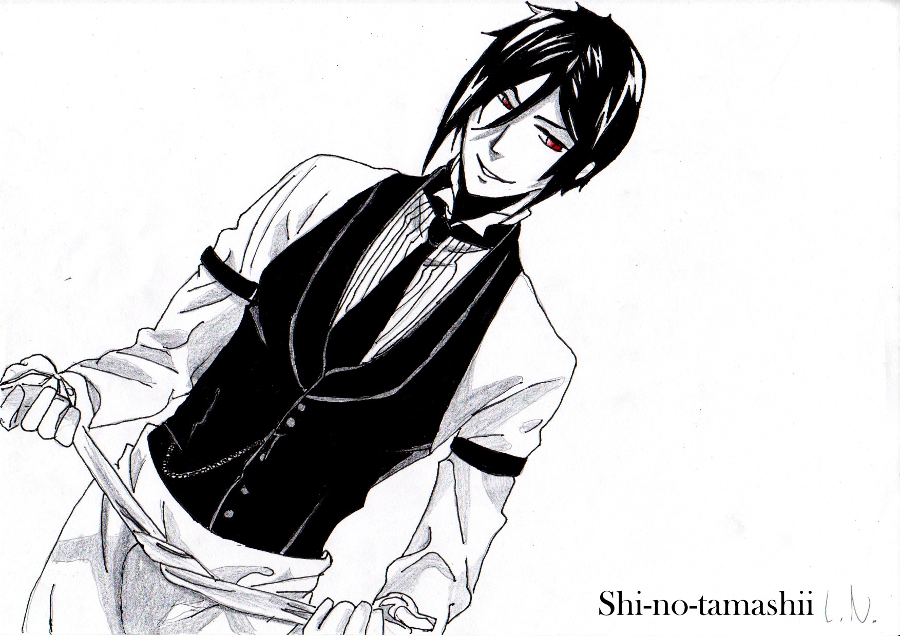 Sebastian Michaelis 7 by Shi-no-tamashii on DeviantArt