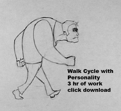 Personality walk cycle by brujaslight on DeviantArt