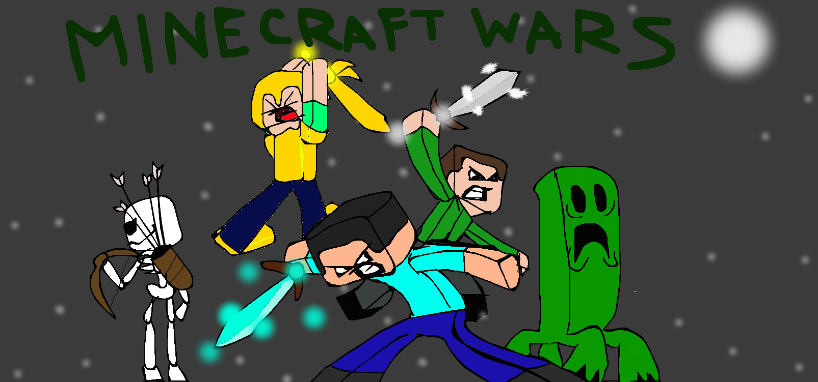 Minecraft Wars Poster 2 by Gaming-Master on DeviantArt