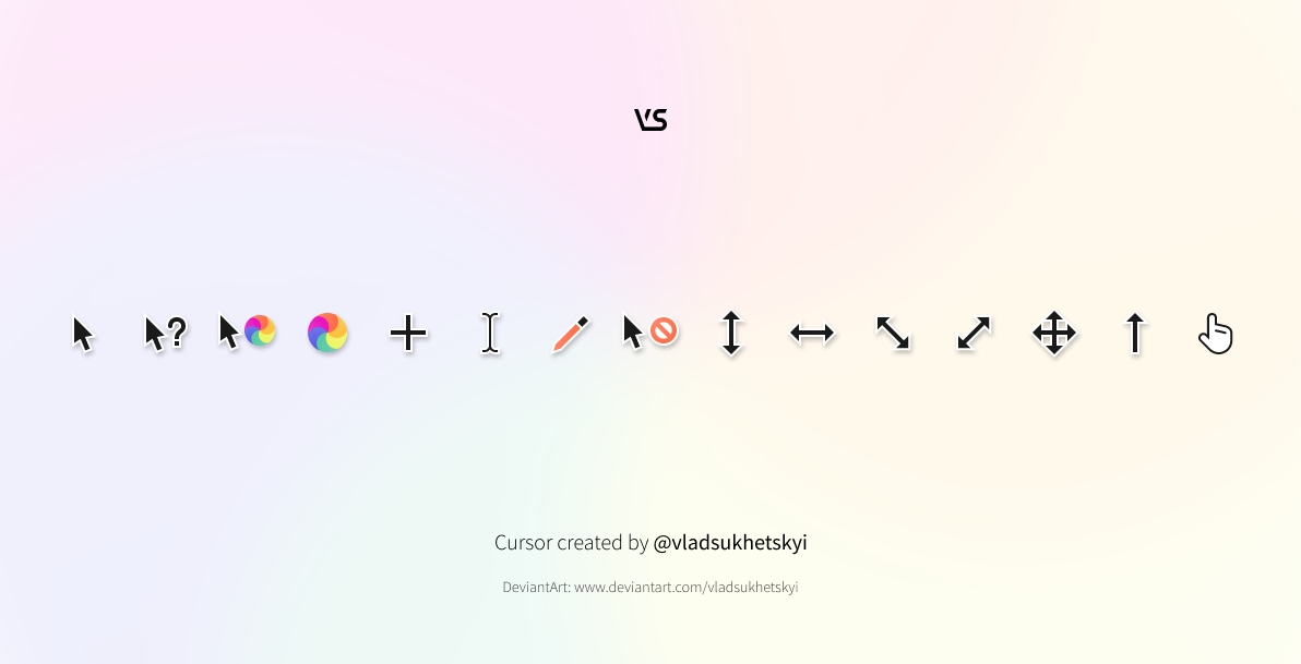 VS cursor (version 5.3) by vladsukhetskyi on DeviantArt