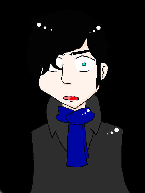 Surprised Sherlock (digitized) by KibaTheSlenderChild on DeviantArt