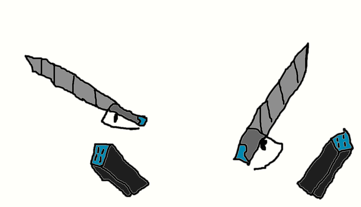 Titian Slayer Swords by SilverTheSerperior on DeviantArt