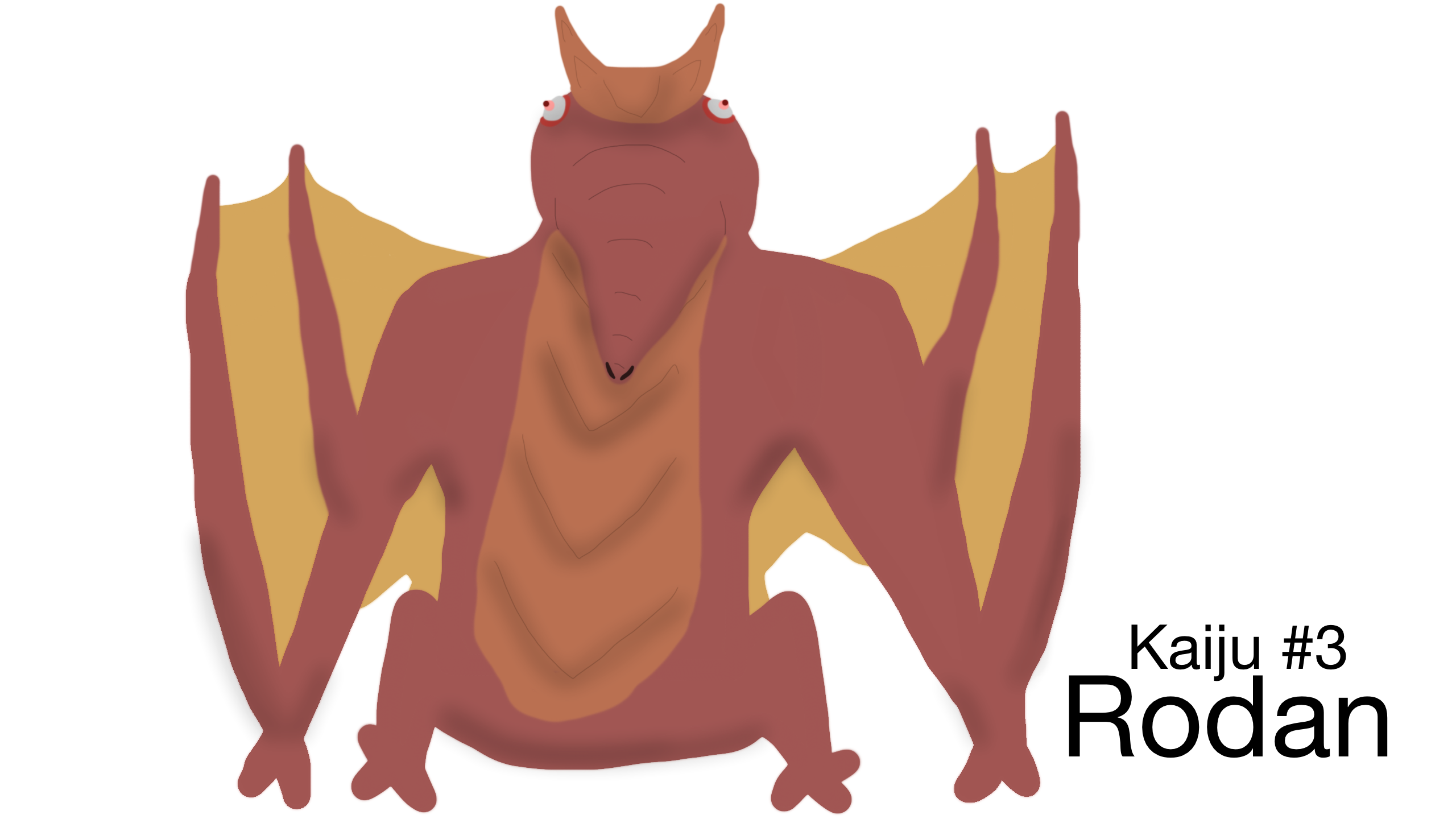 Kaiju #3 Rodan by Juderex on DeviantArt