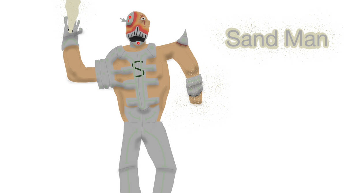 Sandman Full Body Veiw by Juderex on DeviantArt