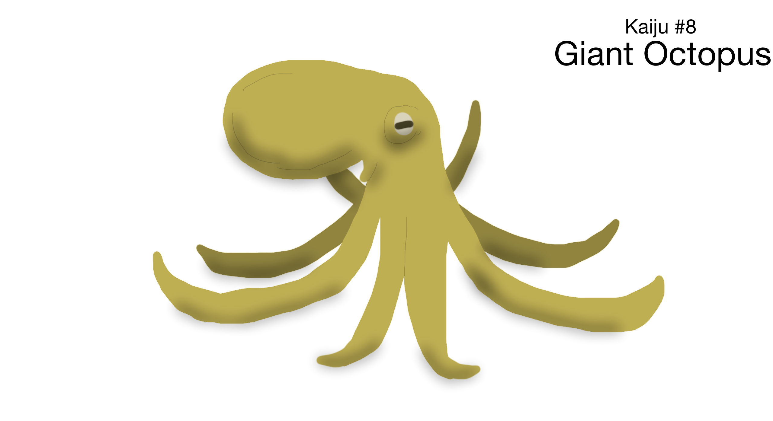 Kaiju #8 Giant Octopus by Juderex on DeviantArt