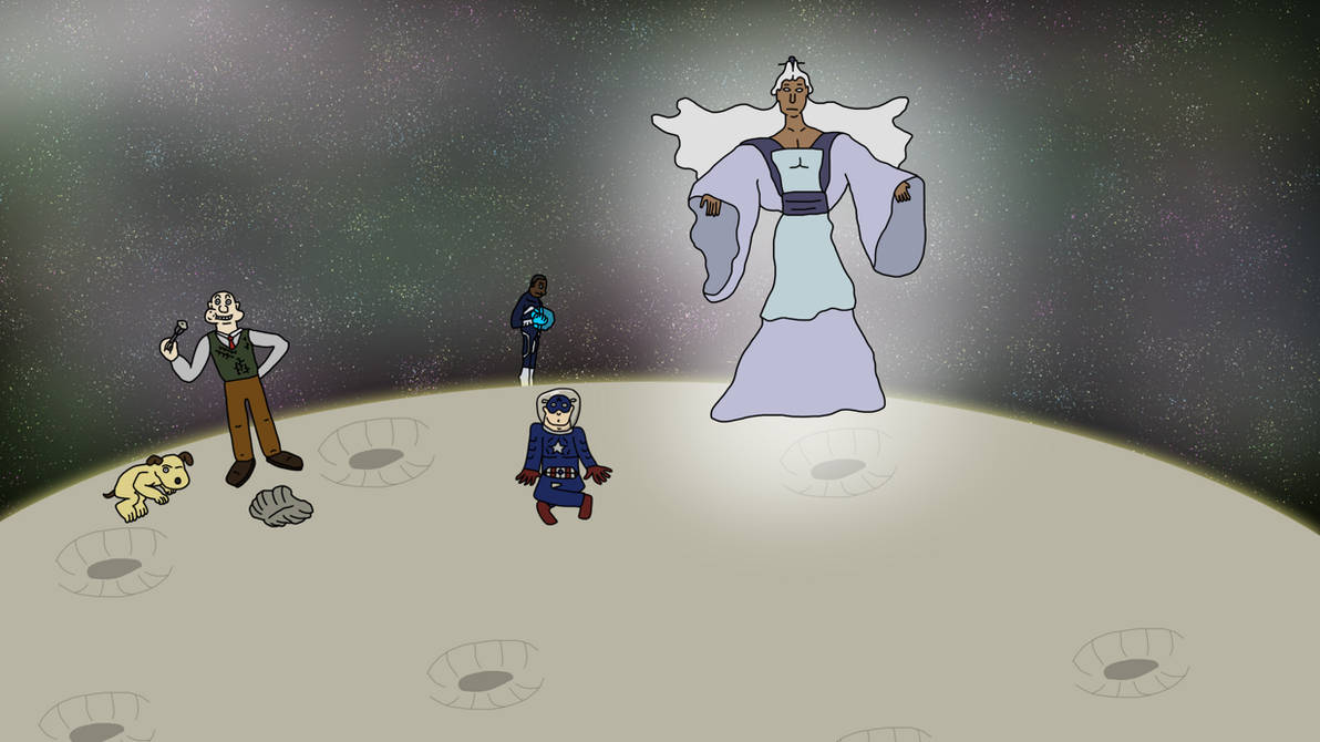 Wallace And Gromit join the moon by Juderex on DeviantArt