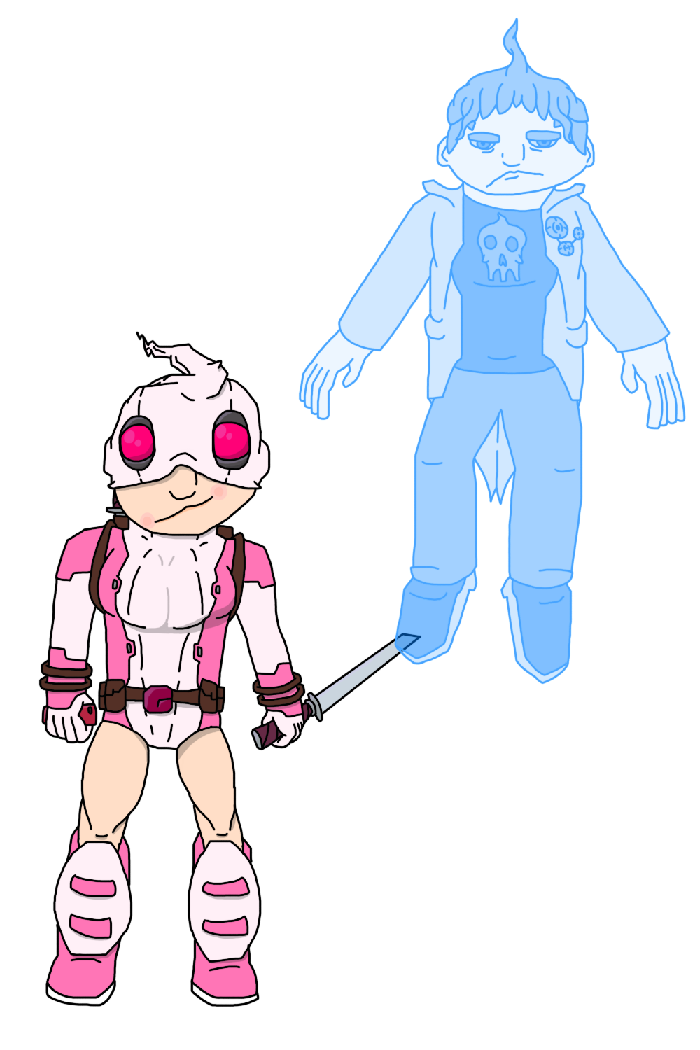 Gwenpool and Cecil by Juderex on DeviantArt