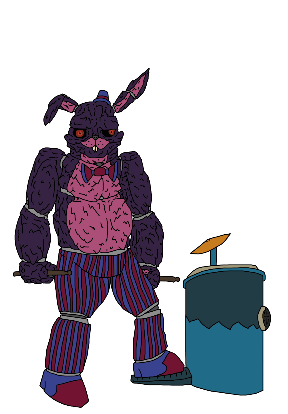 Bonnie Redesign by Juderex on DeviantArt