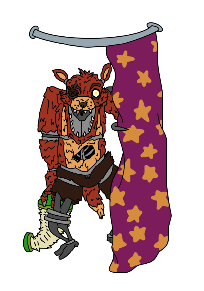 Foxy Redesign by Juderex on DeviantArt