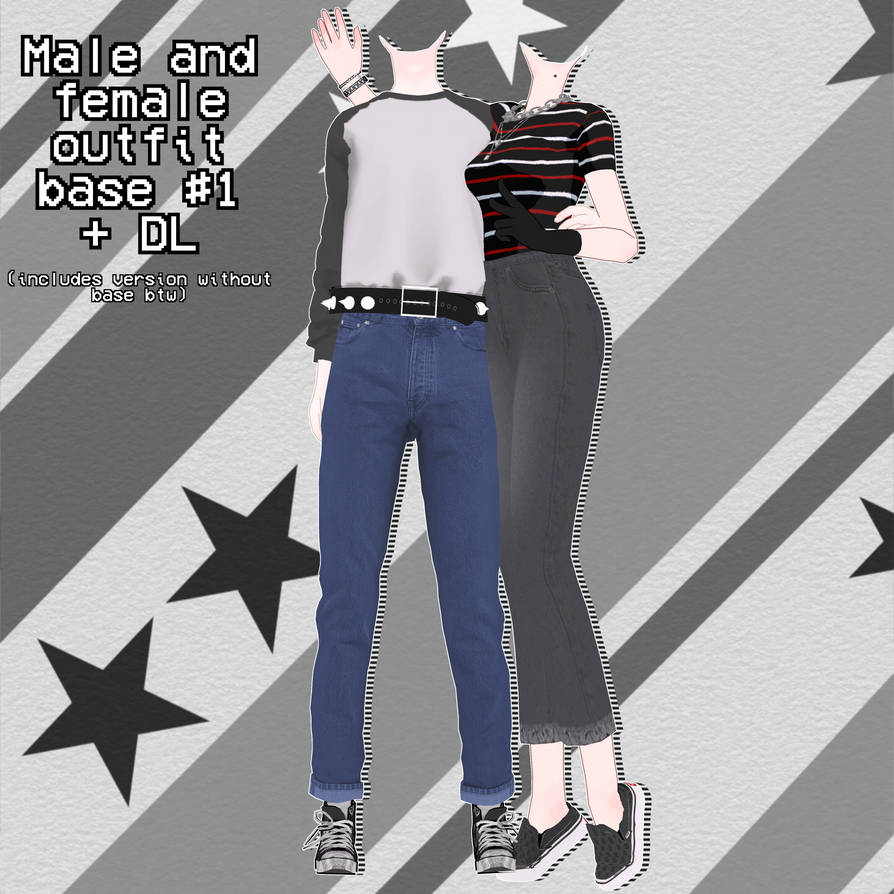 [MMD] Outfit Bases #1 + DL by BowlOfSpicyramen on DeviantArt