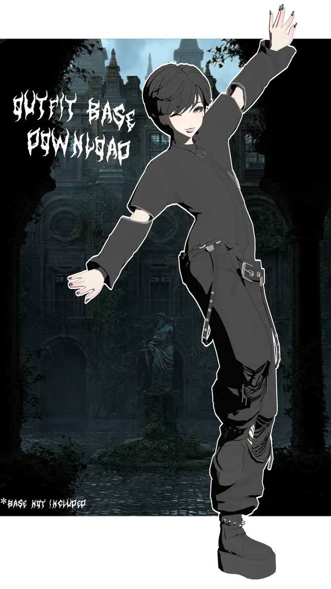 [Outfit Base #4 + DL] by BowlOfSpicyramen on DeviantArt