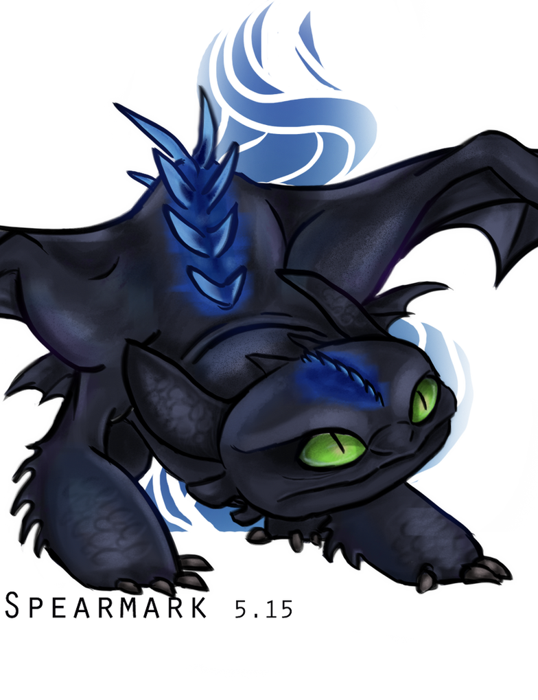 Toothless By Spearmark On Deviantart