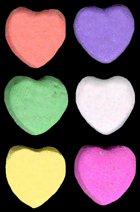 Conversation Hearts by 1purplepixie on DeviantArt