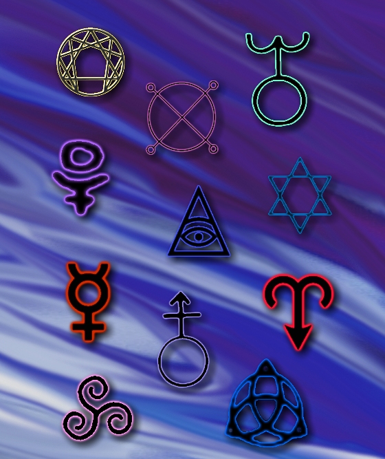 Magickal Symbols by 1purplepixie on DeviantArt