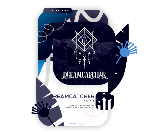DREAMCATCHER | FONT by Mondai-Girl on DeviantArt
