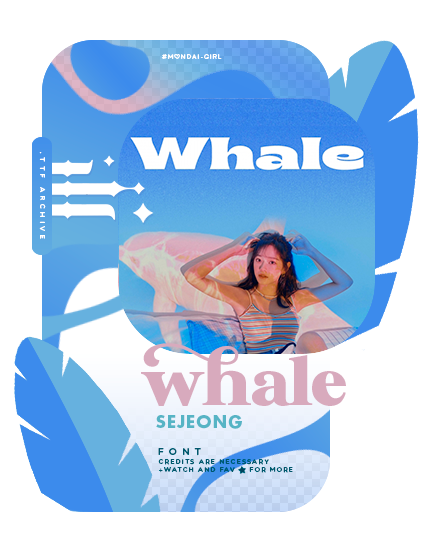 WHALE | FONT by Mondai-Girl on DeviantArt