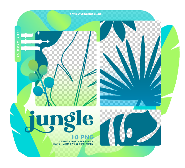 JUNGLE | PNG by Mondai-Girl on DeviantArt