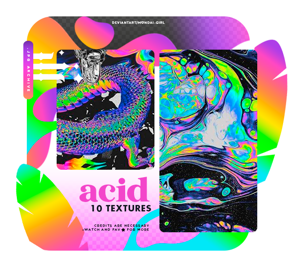 ACID | TEXTURES by Mondai-Girl on DeviantArt