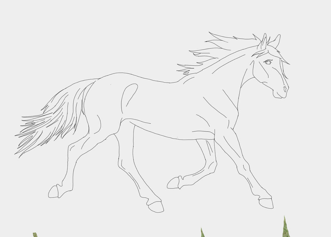 Standie Mare Lineart by xValkyrja on DeviantArt