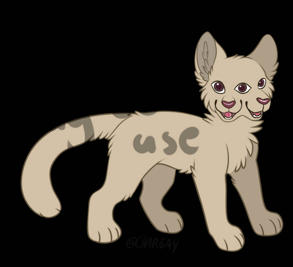 Janus cat pay to use lineart by Chargay on DeviantArt