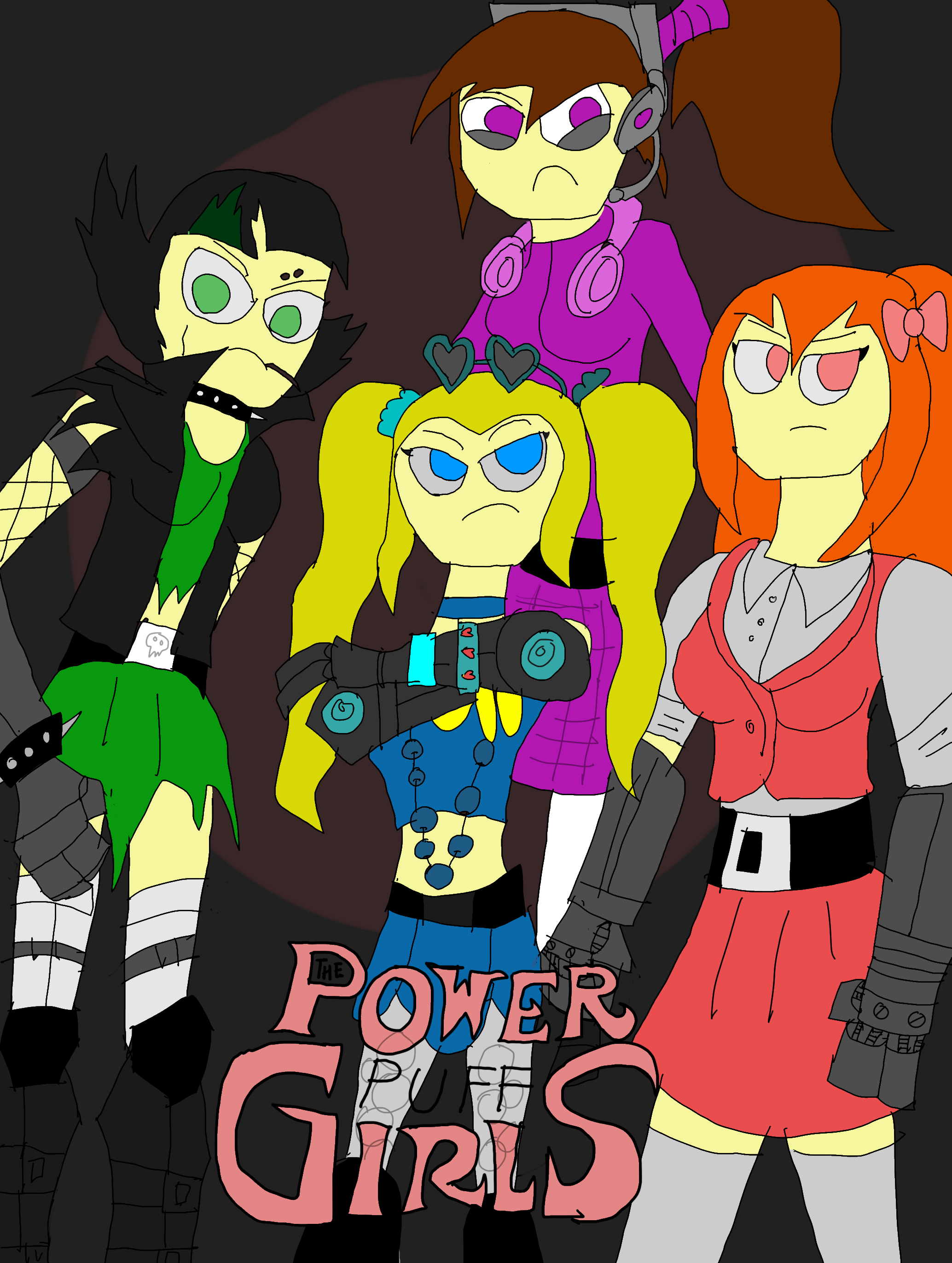 the powerpuffs girls '14 by kickazzjohnni on DeviantArt