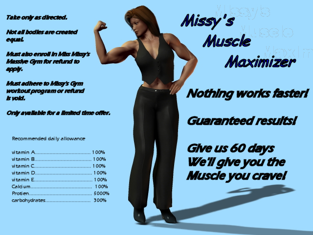 Missy's Muscle Maximizer by cele7110 on DeviantArt
