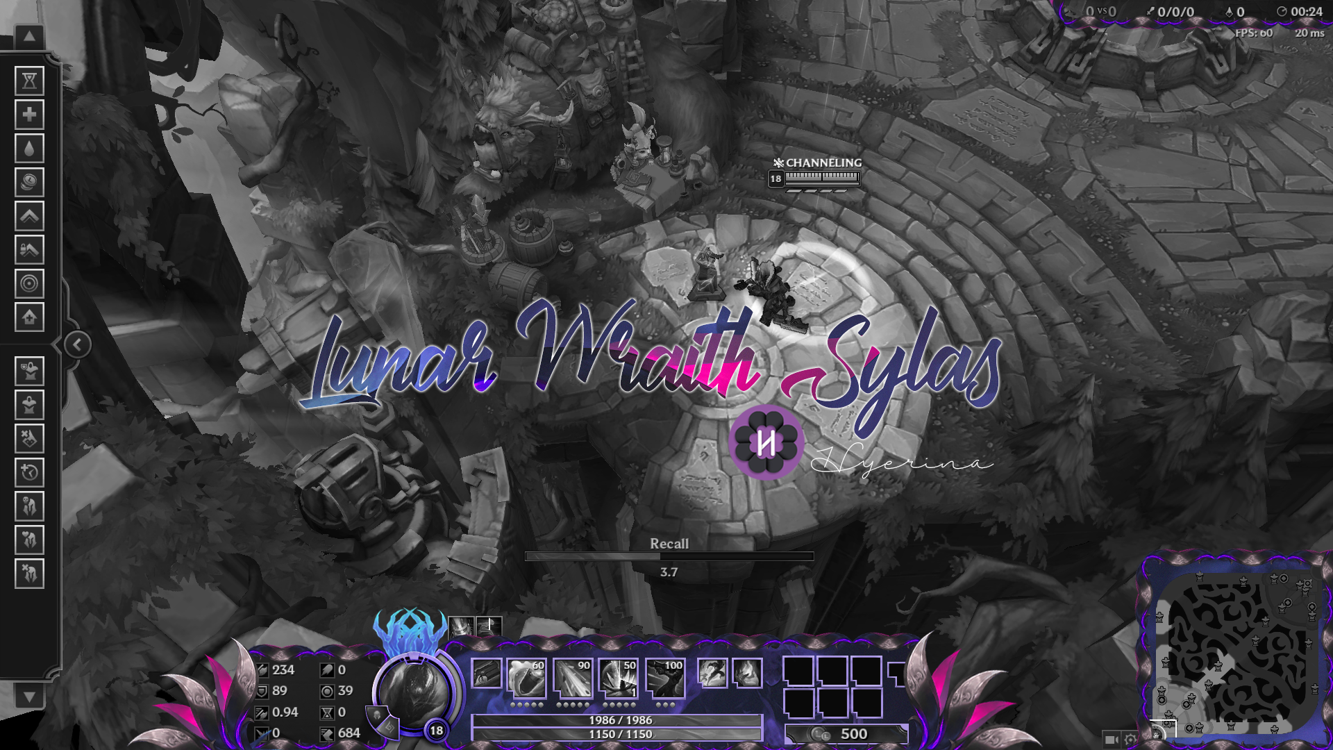 Lunar Wraith Sylas-FREE Stream Overlay by Hyerina by Hyerina on DeviantArt