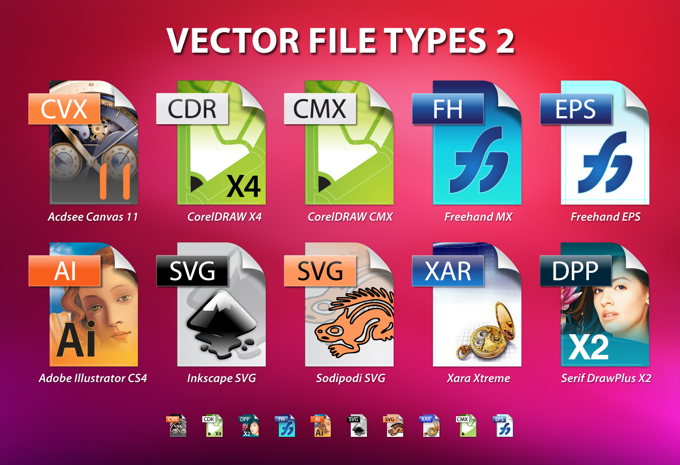 Vector File Types for vista by roberlan on DeviantArt