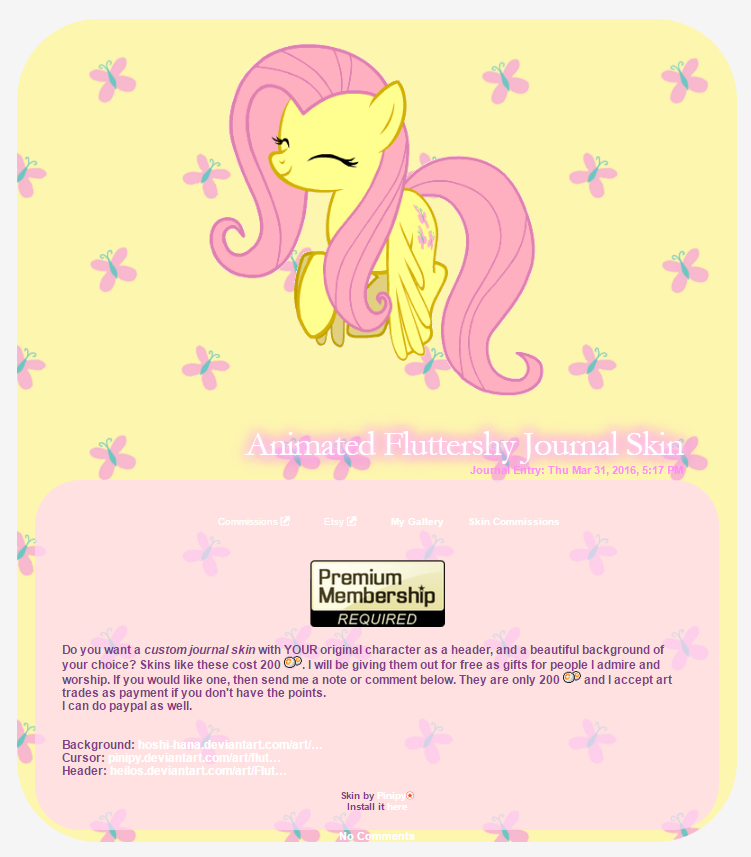 MLPJournalSkins | DeviantArt