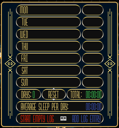 A Sleep Log r1.0 by The-Utopia-Code on DeviantArt