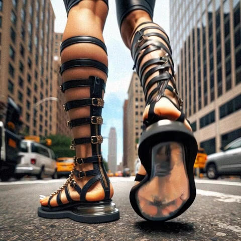 Gladiator sandals clear sole showcase by ledonkee66 on DeviantArt