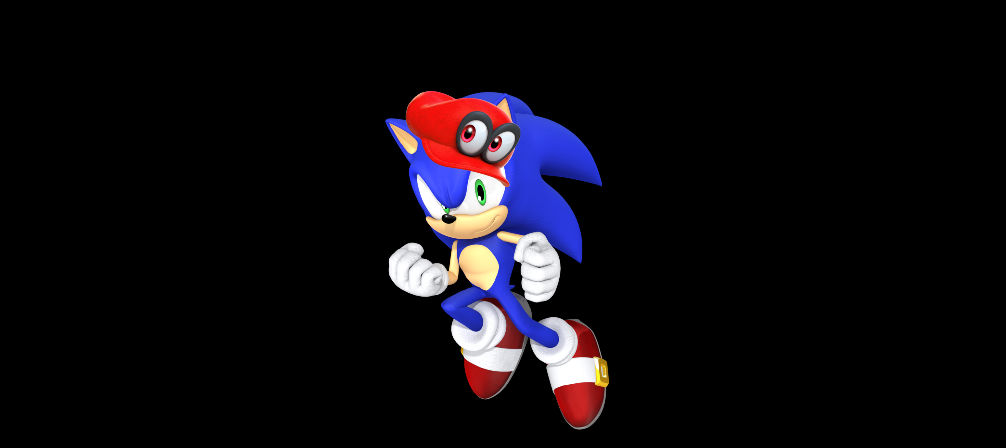Super Mario Odyssey Sonic Render by SBoomSonicspeeder on DeviantArt