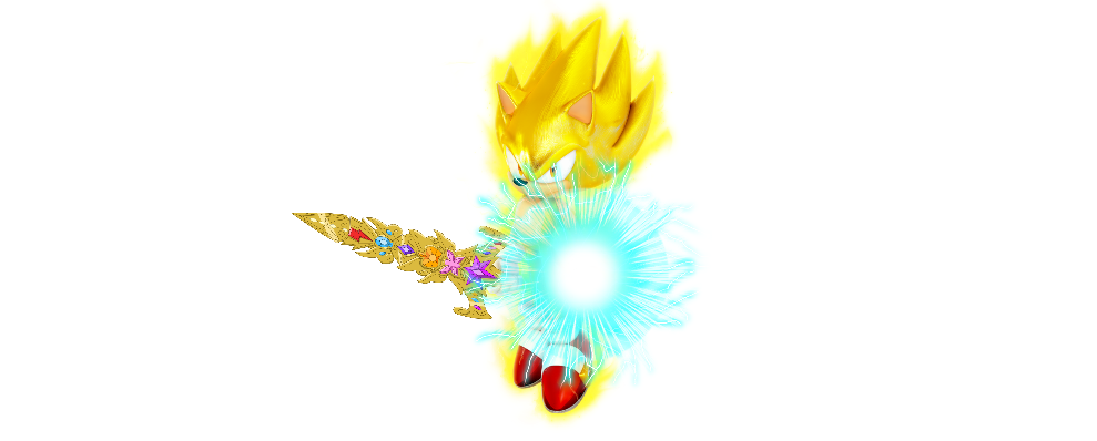 Super Sonic with Speed Force orb by SBoomSonicspeeder on DeviantArt