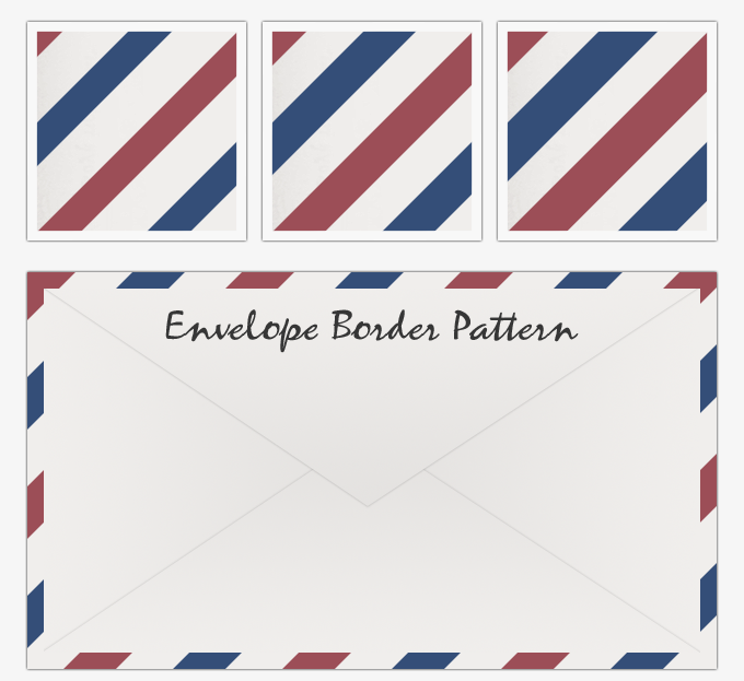Classic envelope pattern by FlorinGG on DeviantArt