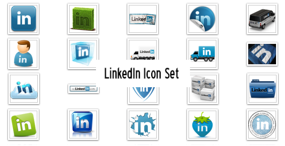 LinkedIn Icons - Free by someic on DeviantArt