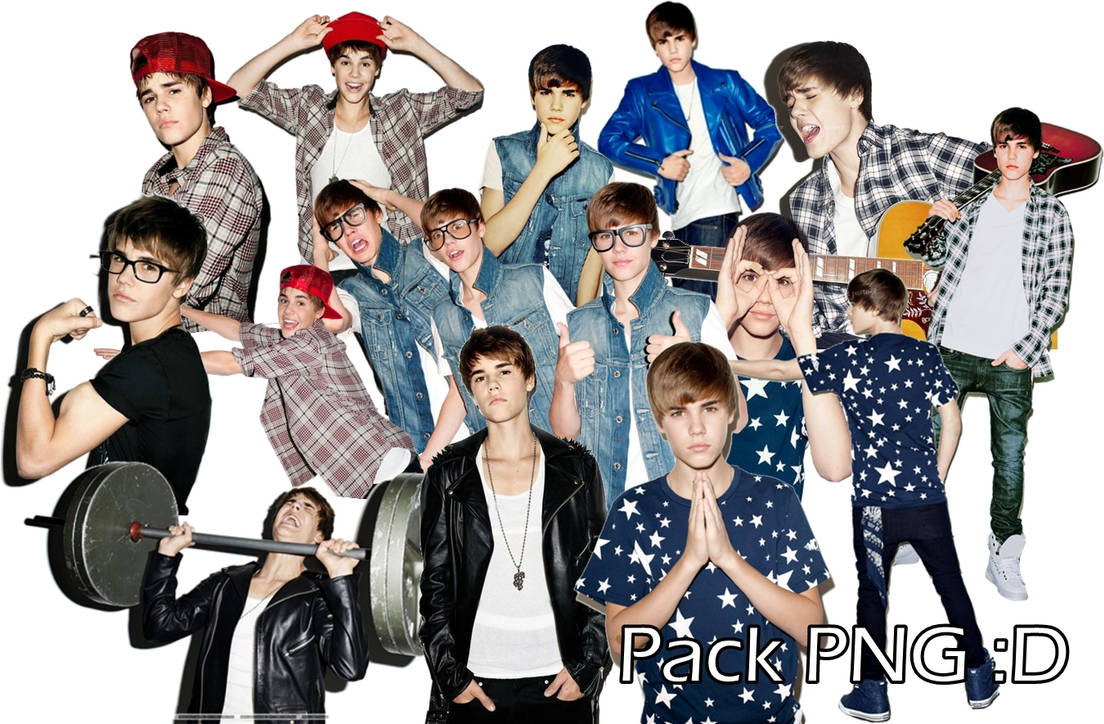 Justin Bieber Pack de Fotos PNG by MiluBiieber on DeviantArt