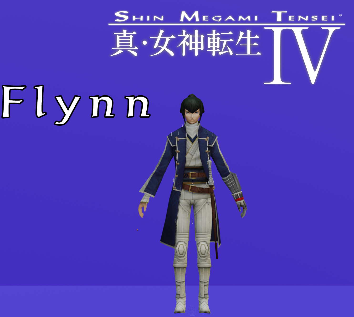 Shin Megami Tensei IV Flynn Samurai OBJ by QuantumDogP1 on DeviantArt